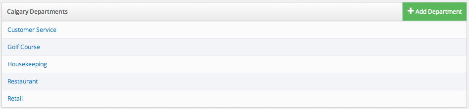 Setting a Department's Geofence